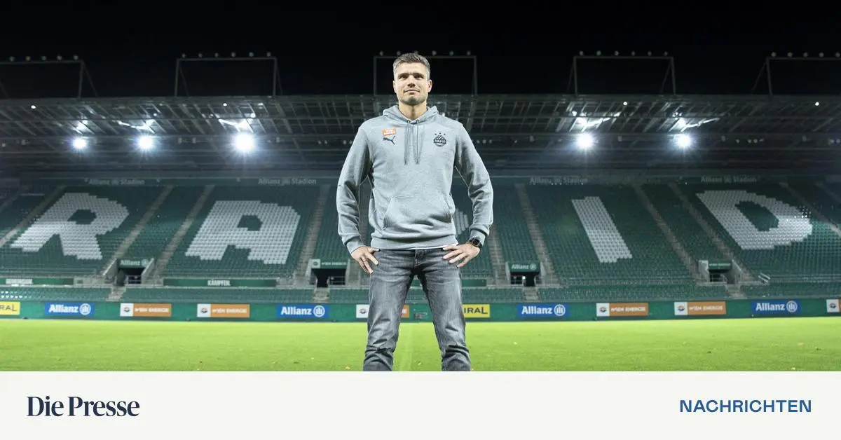 Robert Klauß will mit „Rapid-Fußball“ zum Erfolg – DiePresse.com